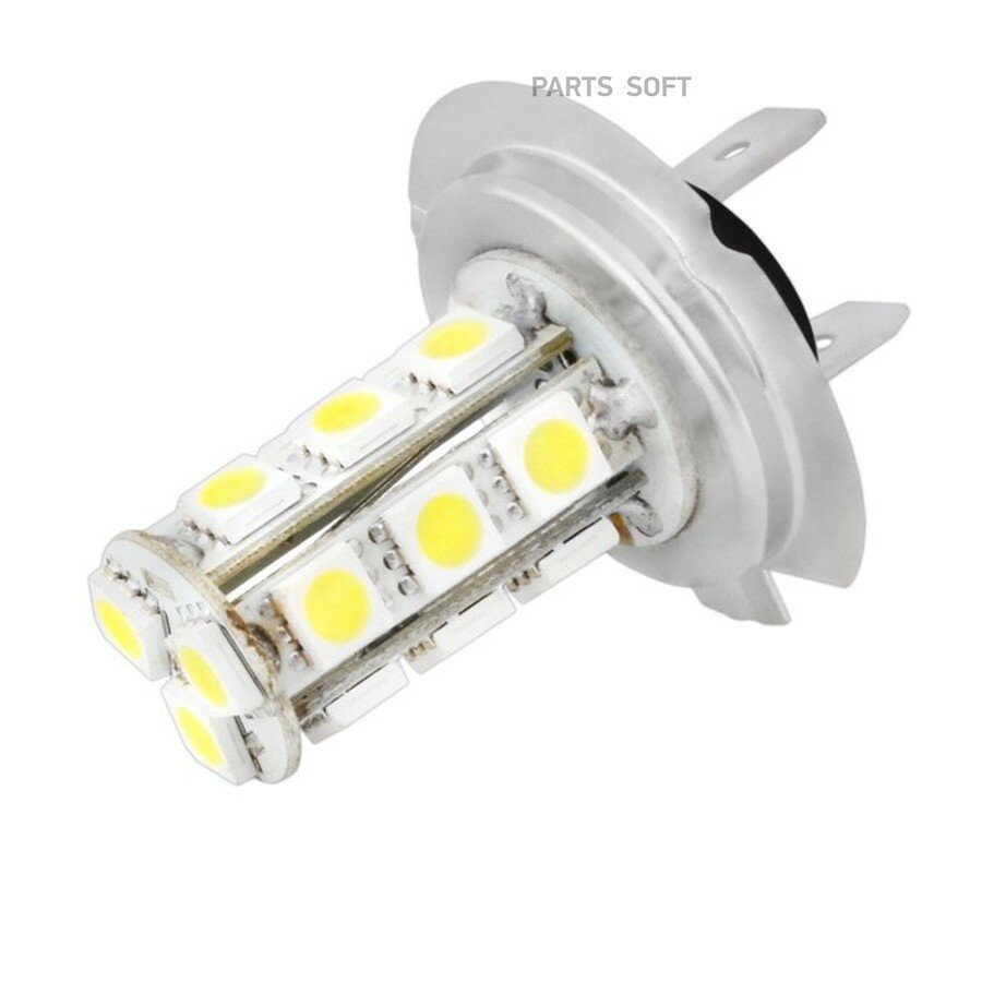 Лампа H7 12V 18 smd-светодиод белая от официального дистрибьютора, SKYWAY, артикул SH718SMD5050W