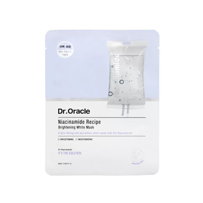 Dr.Oracle Осветляющая маска для лица с ниацинамидами (10 шт) 250 мл 10 шт