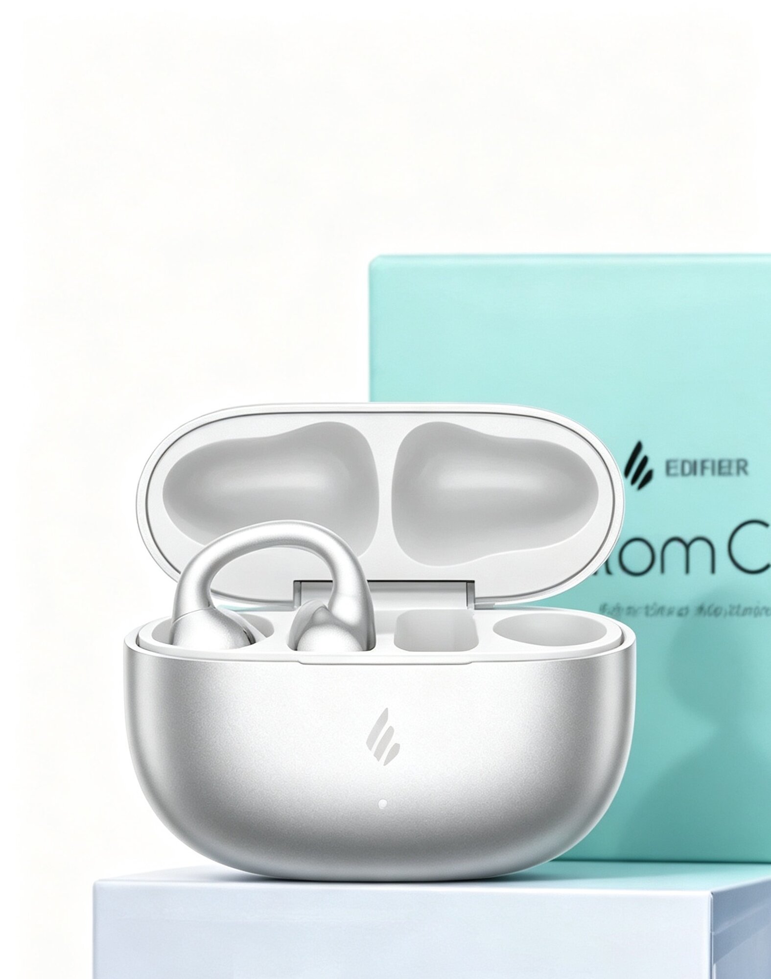 EDIFIER Atom CC открытые спортивные беспроводные наушники с клипсой и Bluetooth, без вставки в ухо