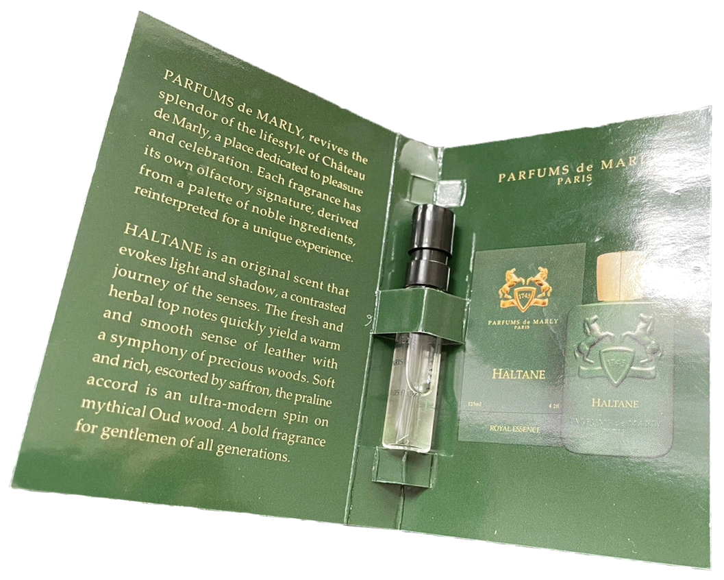 Парфюм в миниатюре: Парфюмерная вода Parfums De Marly Haltane пробник 1.5 / Парфюм Де Марли Халтан сэмпл