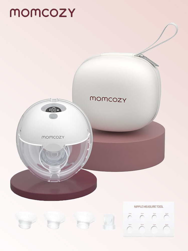 Беспроводной электрический молокоотсос Momcozy M5, премиум портативный