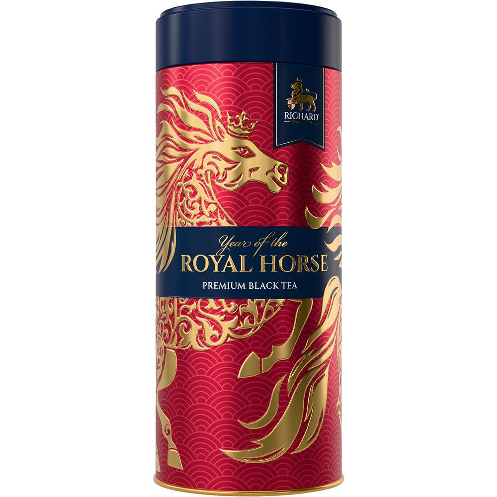 Упаковка из 10 банок Чай черный Richard Year of the Royal Horse 90г