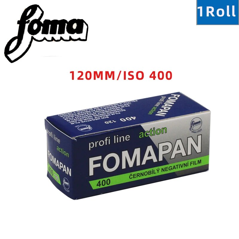 Плёнка для фотоаппарата Fomapan 400 120MM