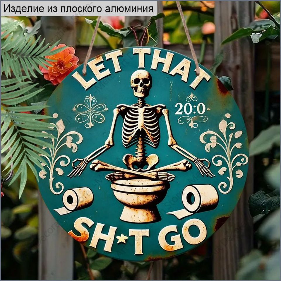 Алюминиевые декоративные вывески, отделка туалетов и ванных комнат, плоские 2d-изделия,20 см.