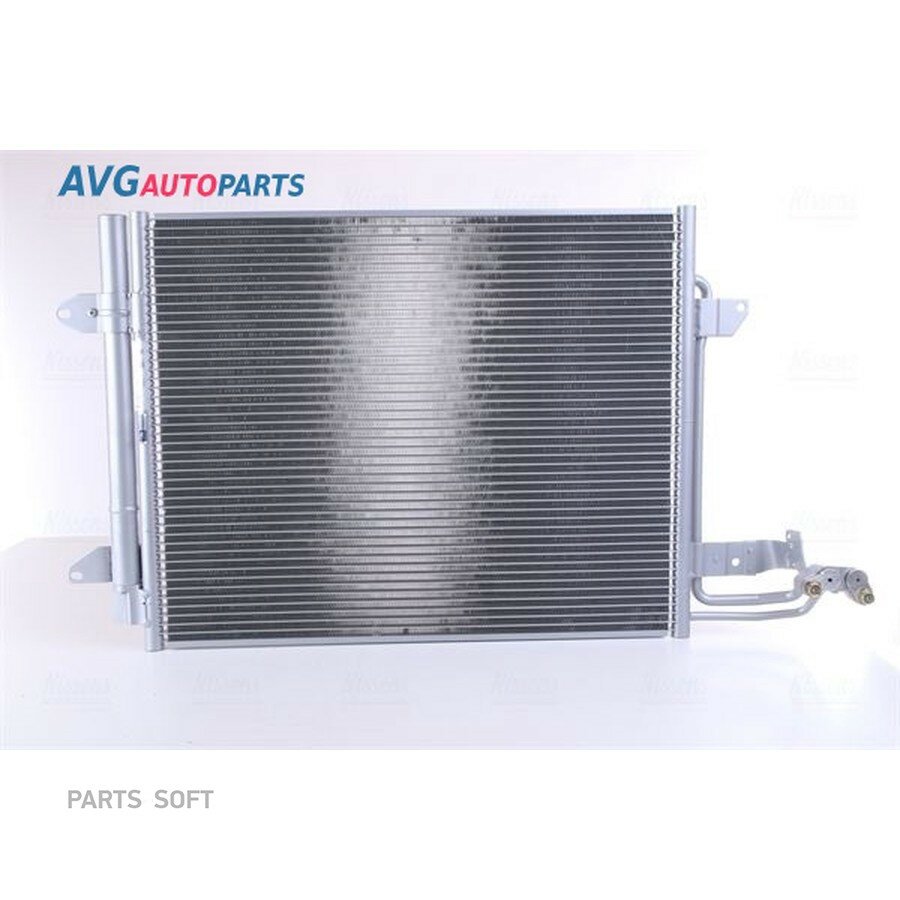 Радиатор кондиционера vw Caddy, Touran --15/1T0820411E/1T0820411C/1TD820411B/1T0820411A/1T0820411D от официального дистрибьютора, AVG, артикул ZVW521194690B