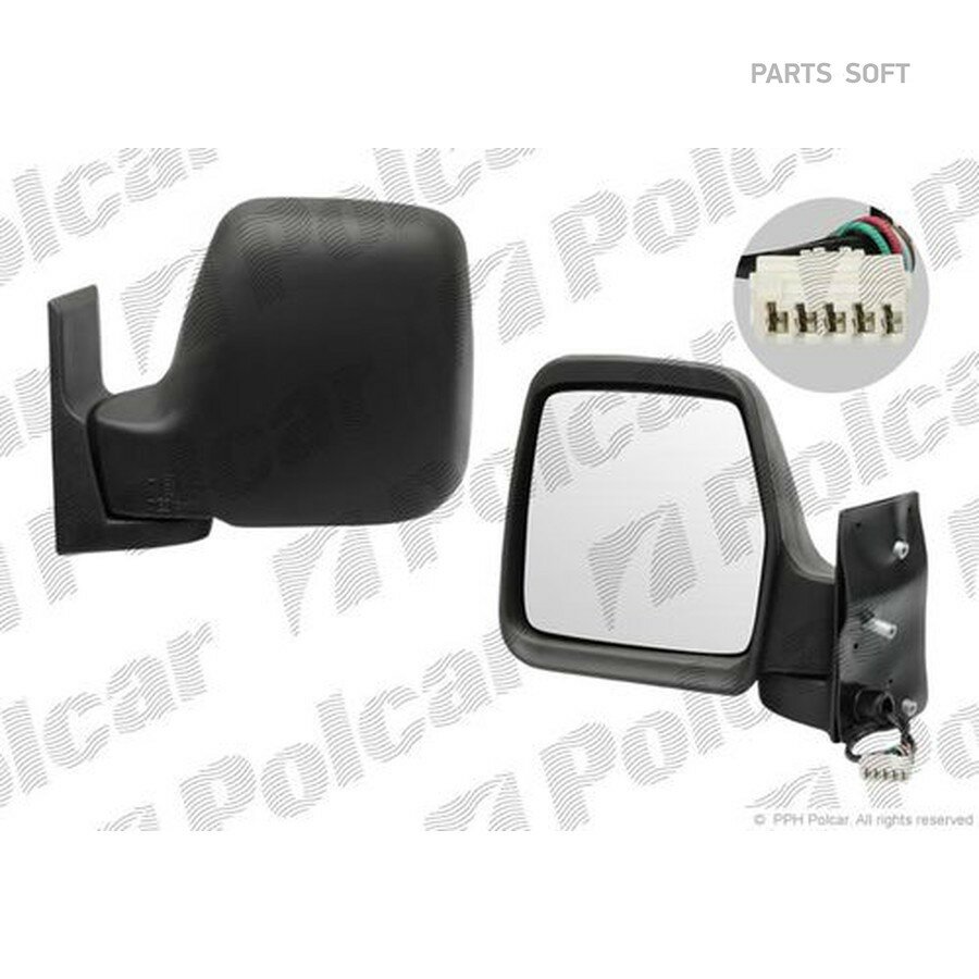 Зеркало от официального дистрибьютора, POLCAR, артикул 2395514E