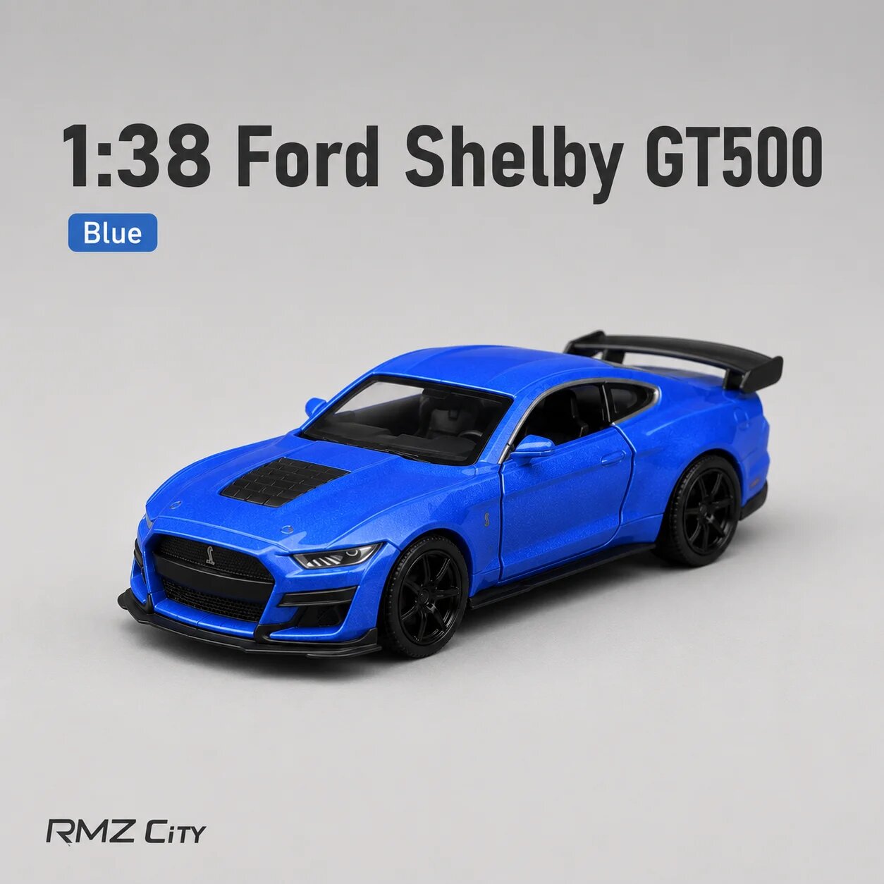Машинка-игрушка Makeda Ford Mustang Shelby GT500 Синий