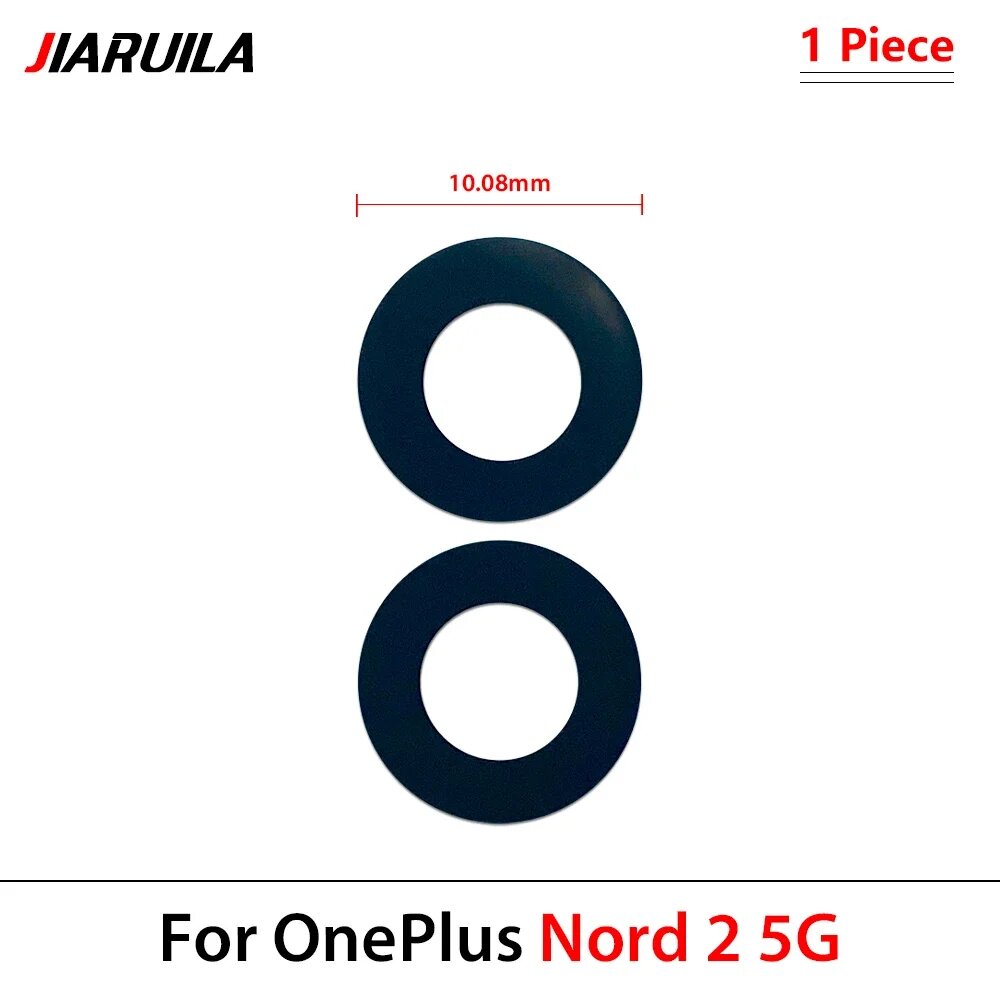 Стеклянная линза задней камеры с клеем для OnePlus Nord CE 2 Lite 5G, Nord CE 3, Nord CE 3 Lite, Nord CE4