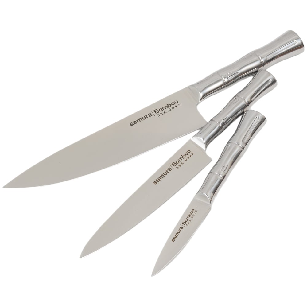 Набор из 3 ножей Samura "Bamboo" 10, 23, 85, AUS-8 SBA-0220/K