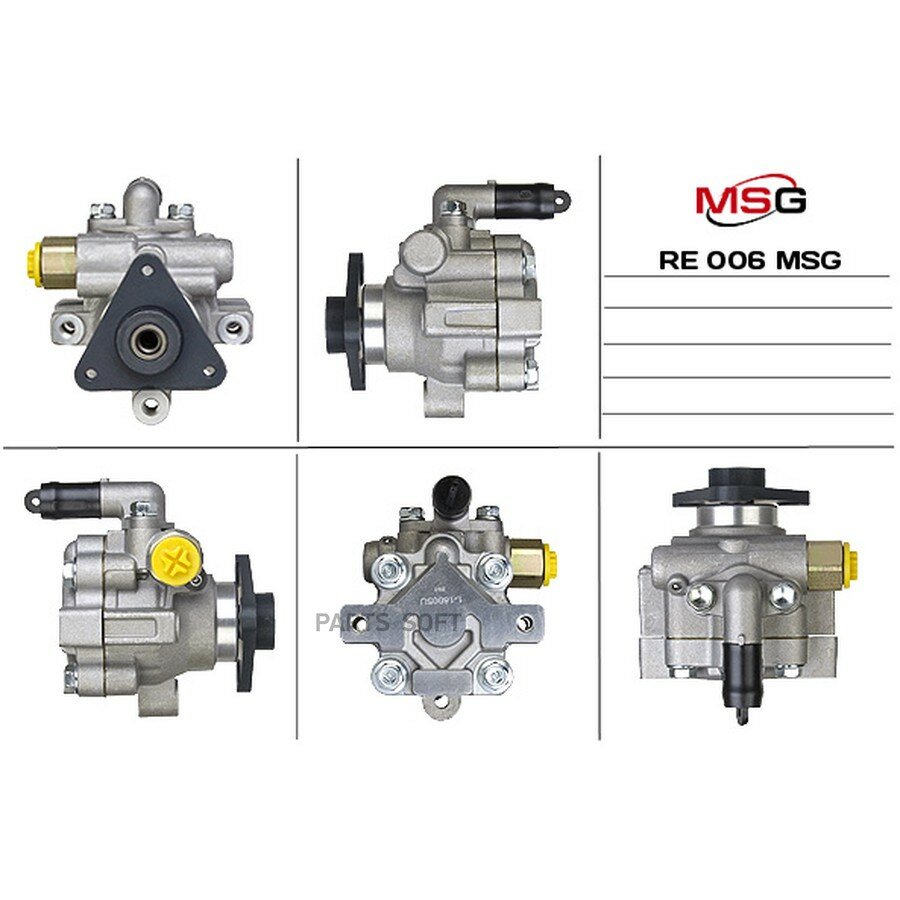 Насос ГУР Nissan NV 400 2011-, OPEL Movano B 2010-, Renault Master IV (EV, HV, UV, JV, FV) 2010- от официального дистрибьютора, MSG, артикул RE006