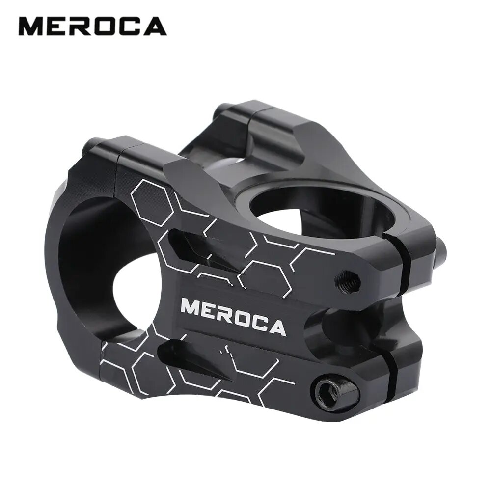 MEROCA Вынос Руля MTB 35 мм Алюминий Черный Черный, Black Stem