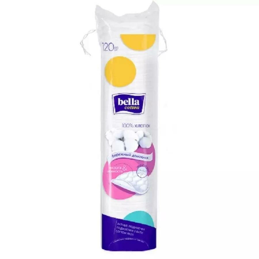 Ватные диски 120 шт Bella cotton НДС 20%