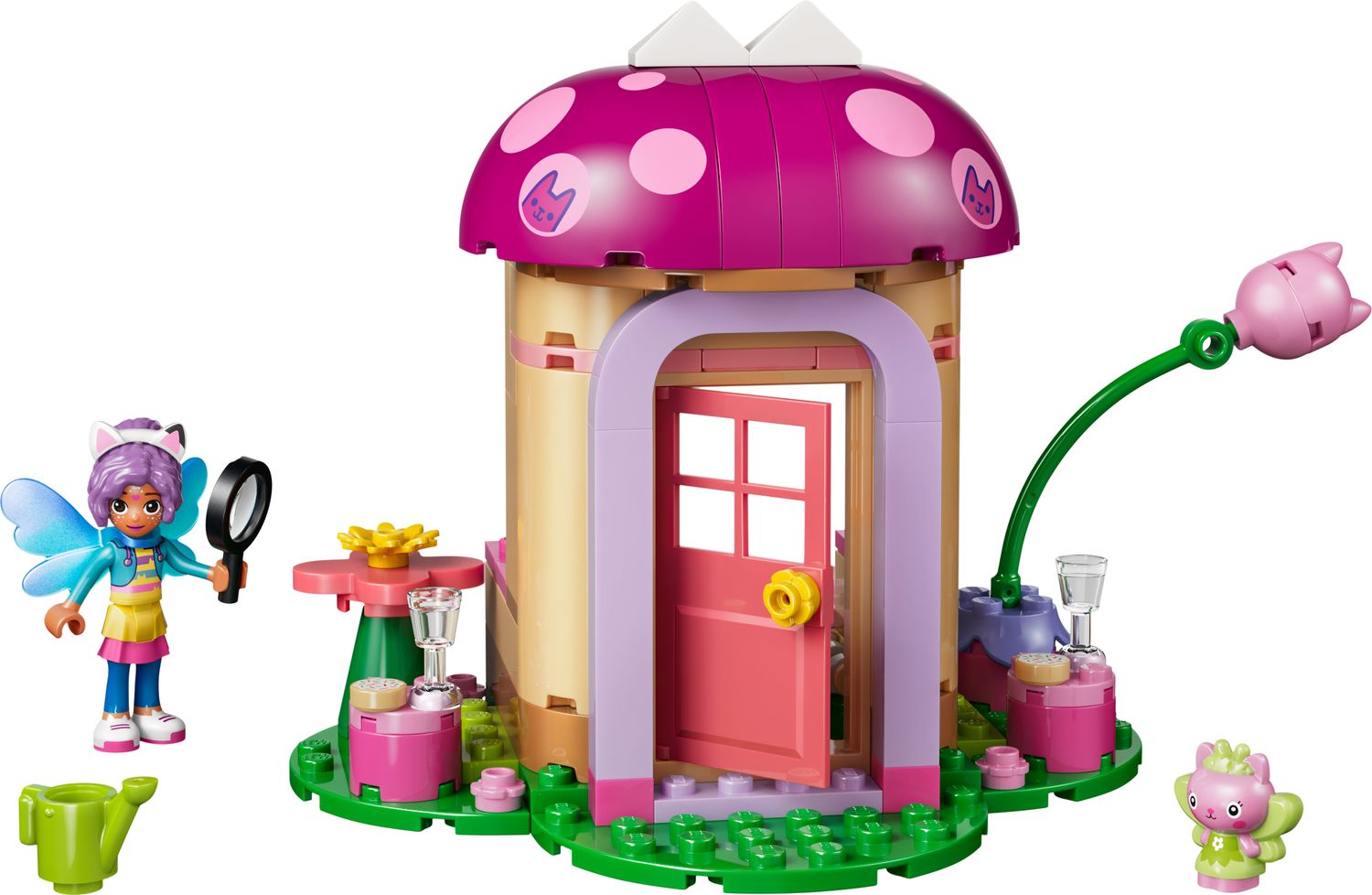 Конструктор LEGO Gabby’s Dollhouse 11212 Садовый домик Кошечки-феи, 103 детали