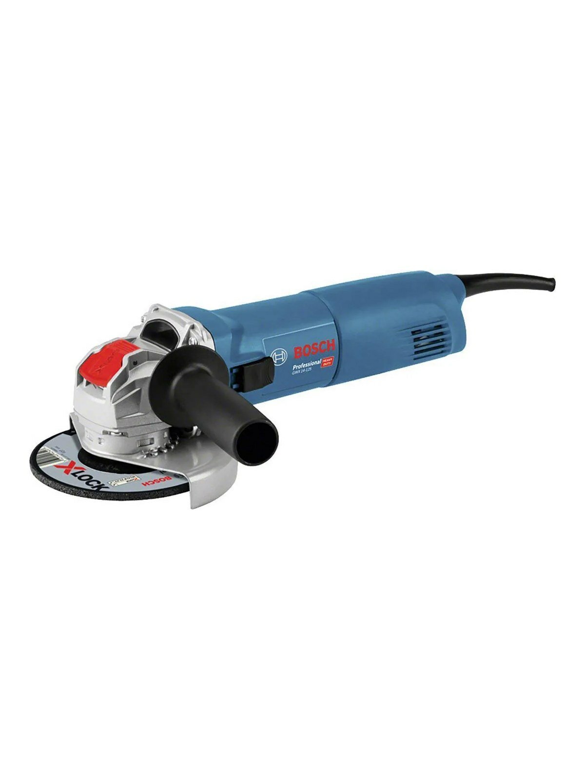 Болгарка электрическая Bosch GWX 14-125, X-LOCK, 1400Вт, 125 мм, 06017B7000