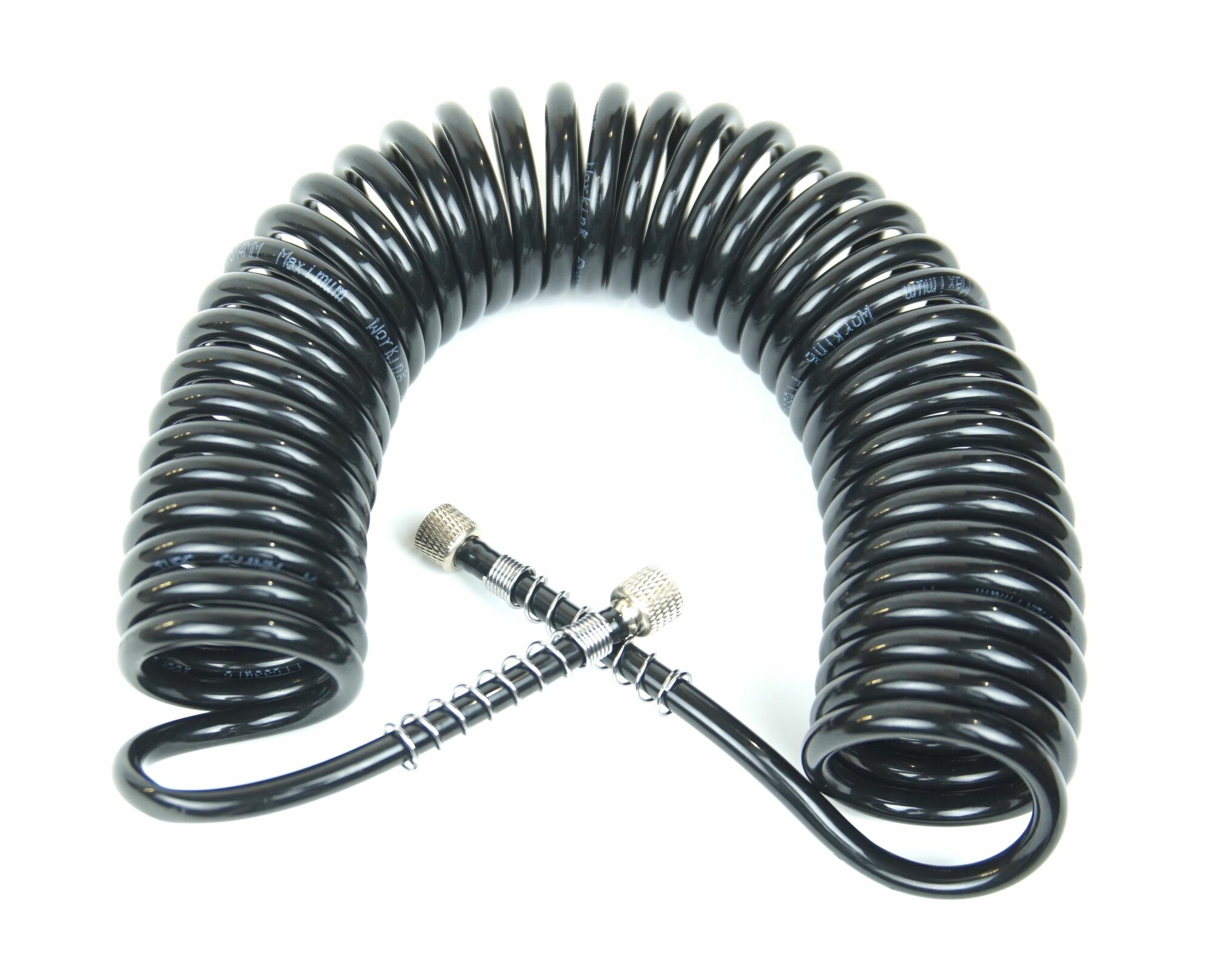 Шланг для аэрографа и компрессора G1/8" х G1/8", 5 м, ПВХ, витой JAS 1451