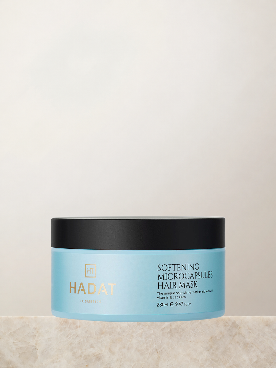 HADAT COSMETICS Softening Microcapsule Hair Mask Смягчающая маска для волос с микрокапсулами, 280 мл