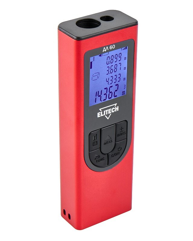 Дальномер лазерный ELITECH ДМ ДЛ 60