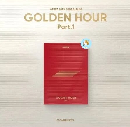 Альбом ATEEZ GOLDEN HOUR Part.1 (10-й мини-альбом), Pocaalbum ver, К-поп