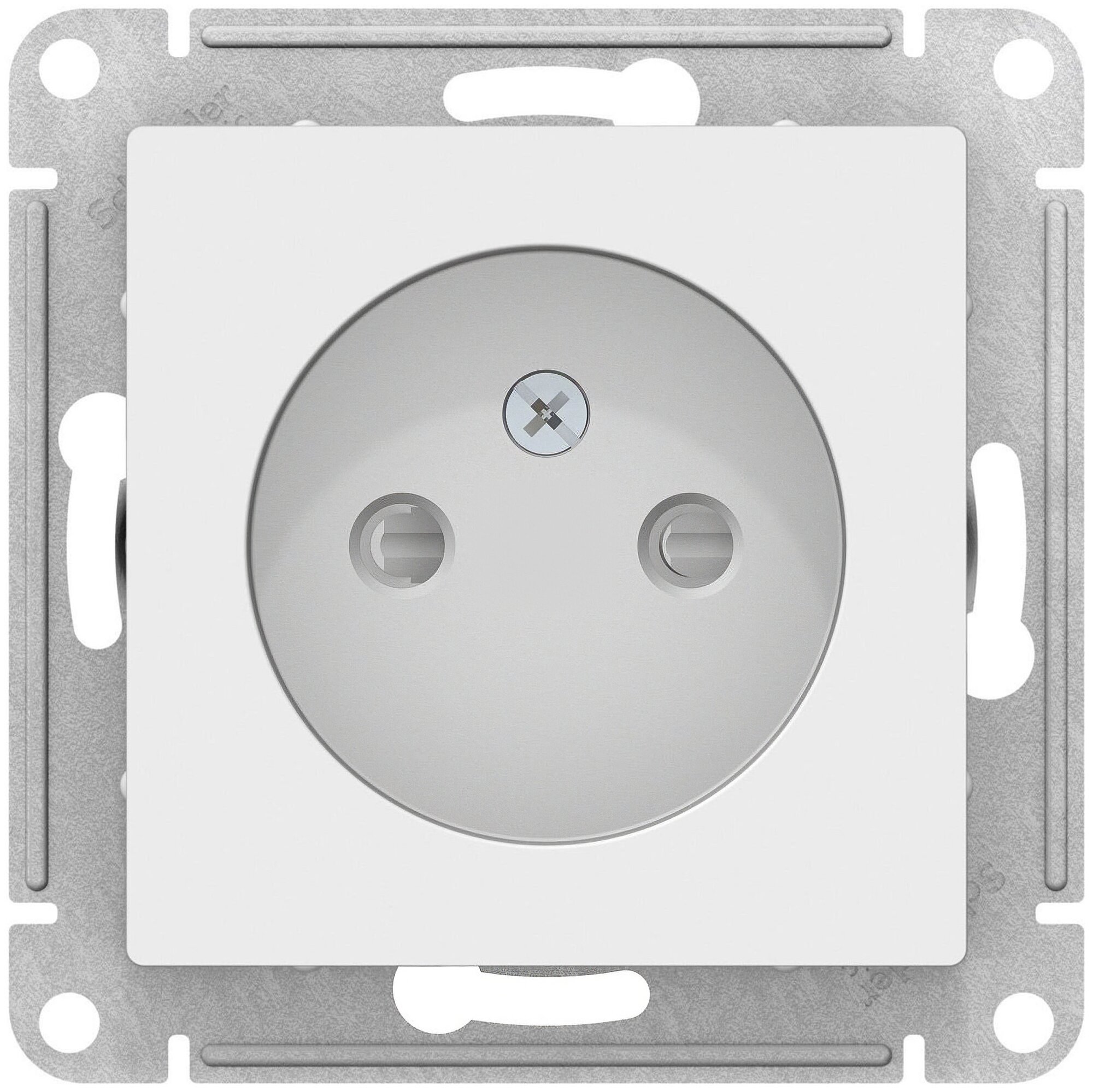 Розетка электрическая Schneider Electric Atlas Design ATN000149 белый
