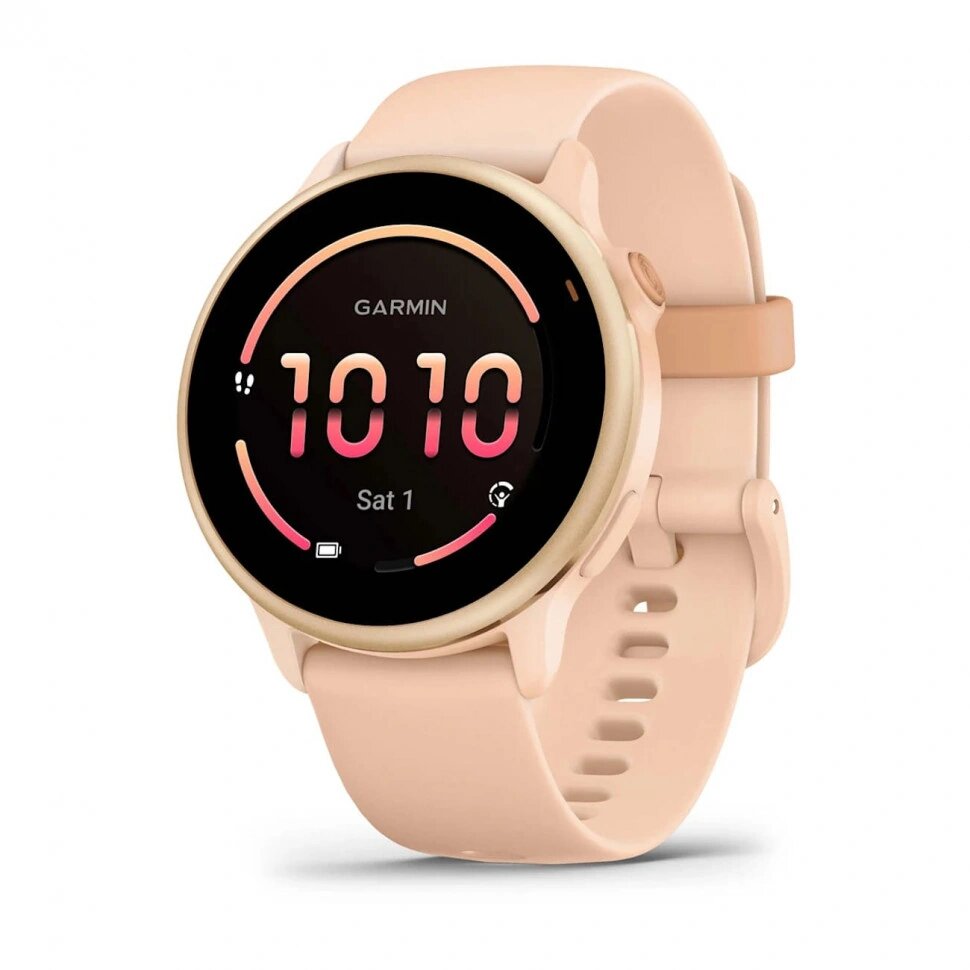Смарт-часы Garmin Vivoactive 6 Metallic Pink Dawn with Pink Dawn Band 010-02985-43