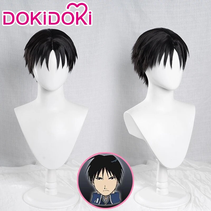 Косплей парик Рой Мустанг DOKIDOKI