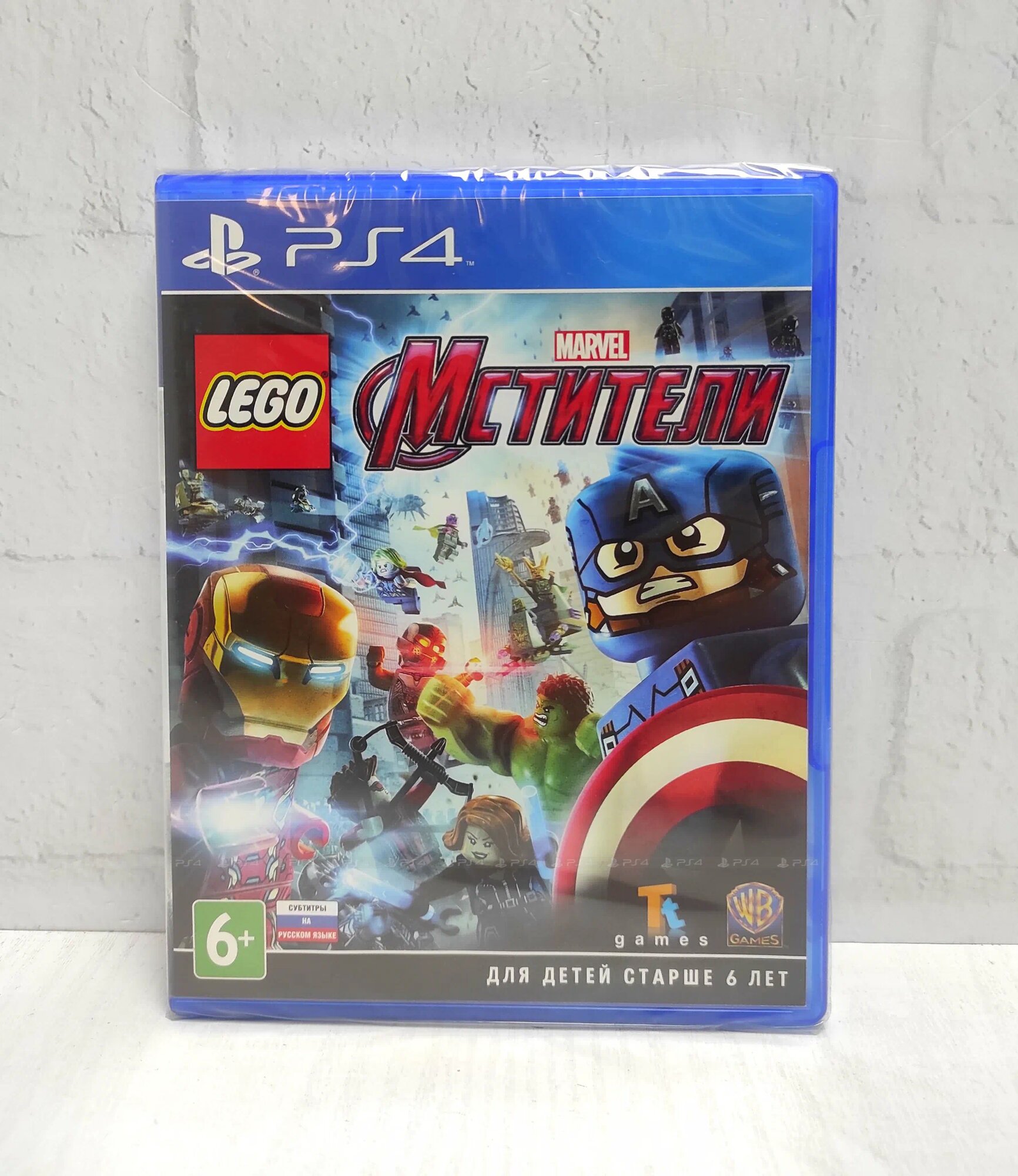 LEGO Marvel Avengers Мстители Русские Субтитры обложка на русском CUSA 02122 Видеоигра на диске PS4 / PS5