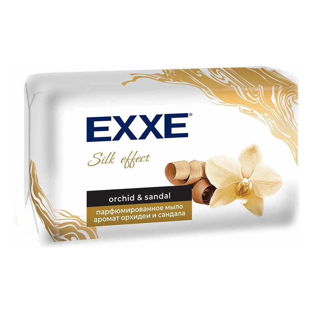 Туалетное мыло EXXE Silk effect орхидея и сандал, 140 г 257122