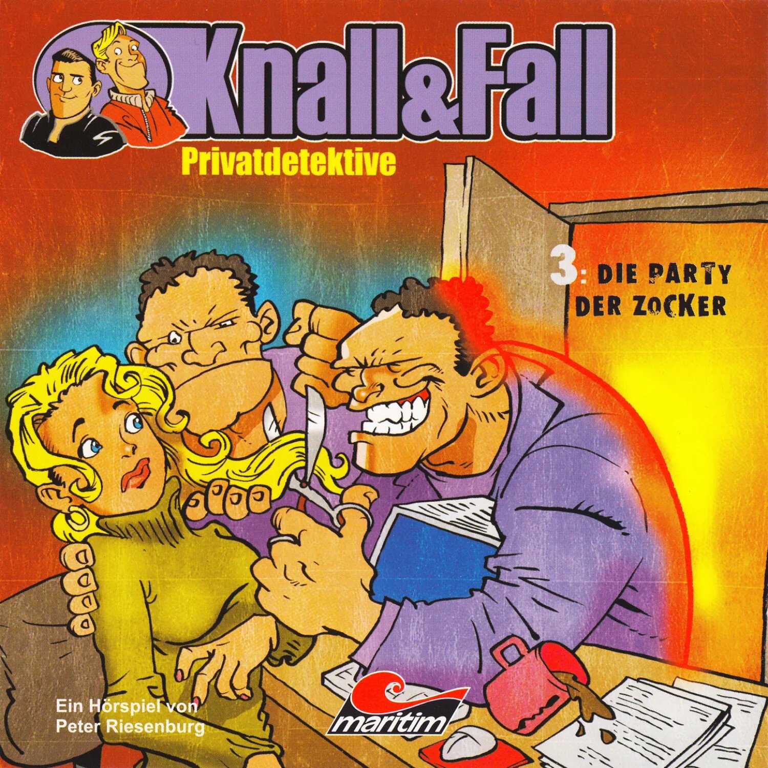 Knall & Fall Privatdetektive, Folge 3: Die Party der Zocker [Аудиокнига]