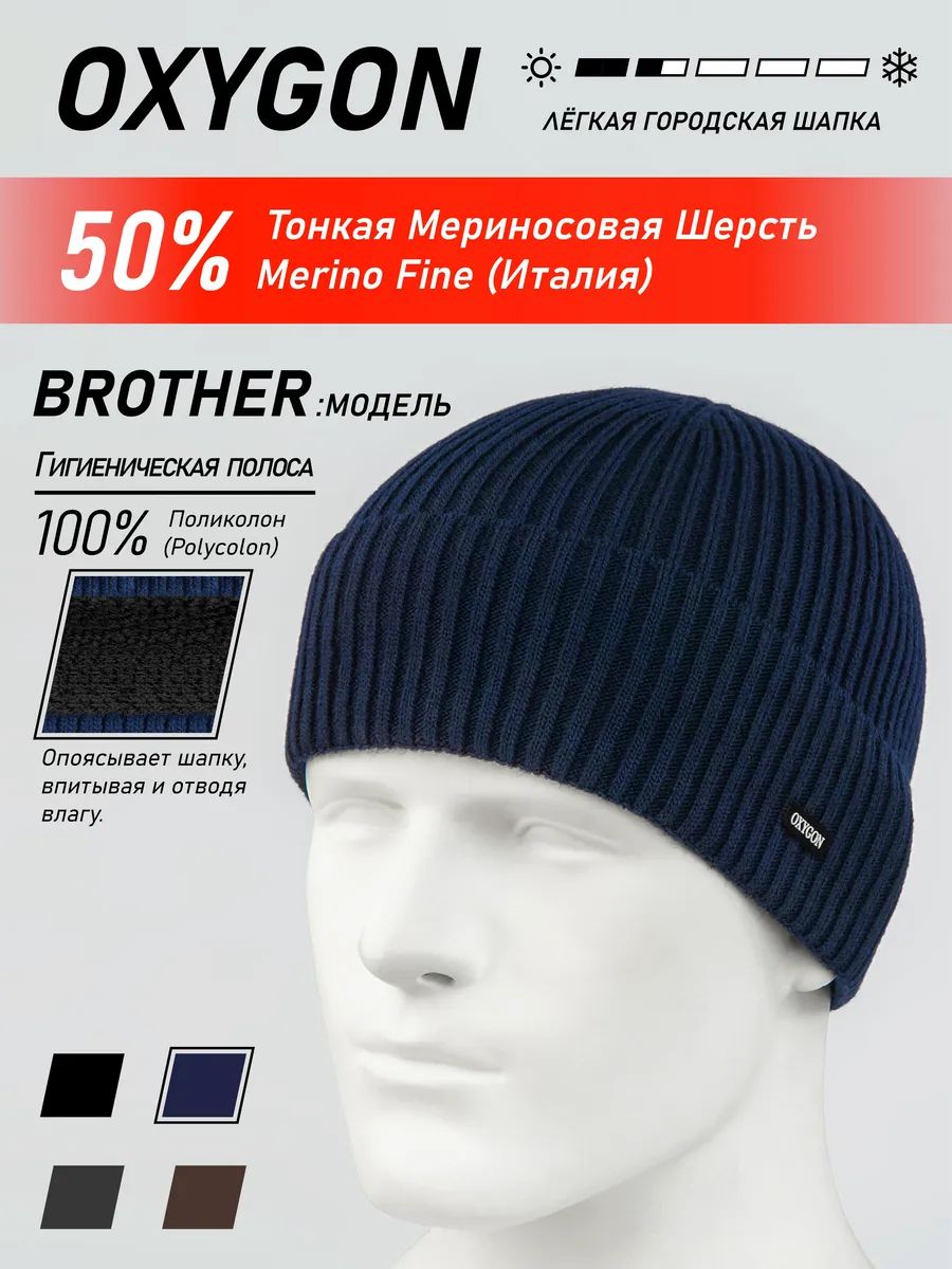 Шапка Базовая коллекция для мужчин и женщин