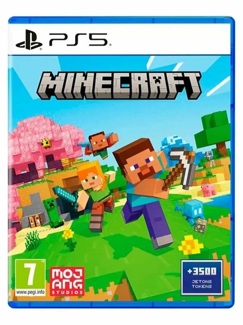Игра Minecraft, для PlayStation 5, диск, русские субтитры, PS5