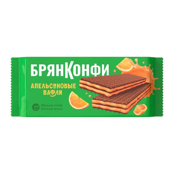 Вафли Брянконфи Апельсиновые 190 гр - 3 шт