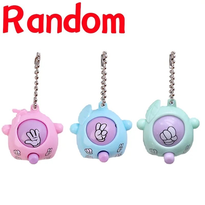 Брелок-игрушка с яйцом из пластика 5pcs, style01-random
