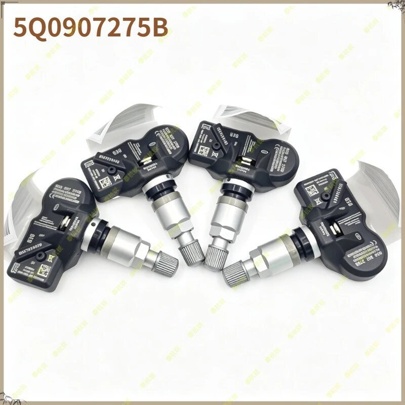 Датчик контроля давления в шинах TPMS 5Q0907275B 433 МГц для Skoda Citigo, Fabia Van, Kamiq, Kodiaq, Octavia, Rapid, Superb, Yeti