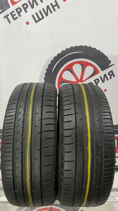 Комплект (2 шт) летних БУ шин Dunlop SP Sport Maxx 050+ 215/55 R16 30% износ