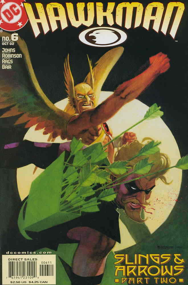 Hawkman Vol.4 №6. США Октябрь 2002. Оригинальный комикс на