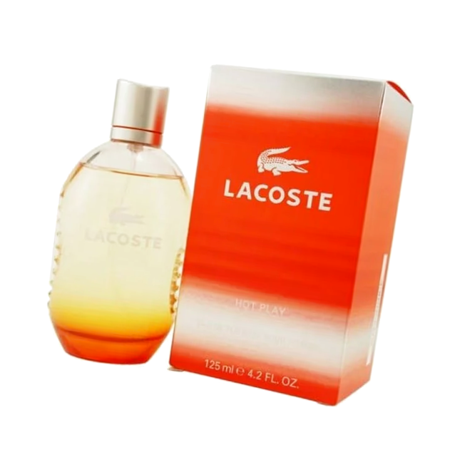 Lacoste Hot Play туалетная вода мужчинам 125 мл - аромат Лакост Хот Плей