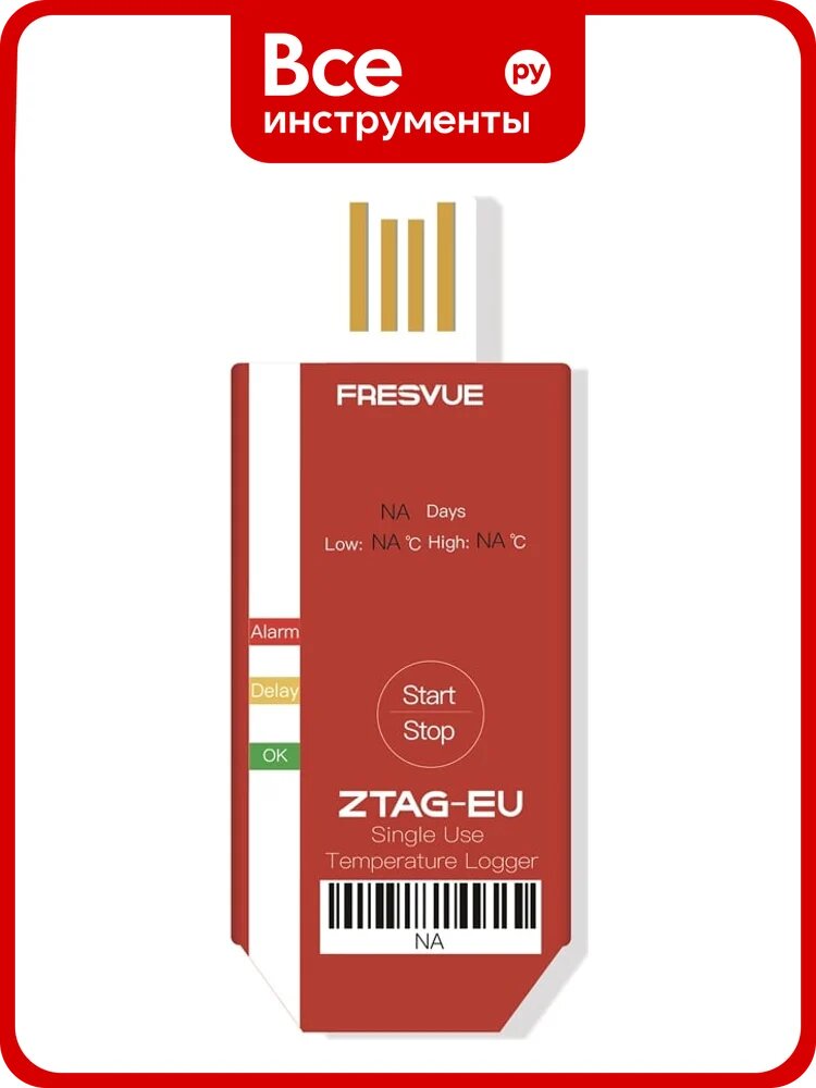 Индикатор температуры электронный FRESVUE ZTAG-EU