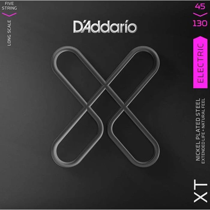 DAddario XTB45130 Комплект струн для 5-струнной бас-гитары 45-130