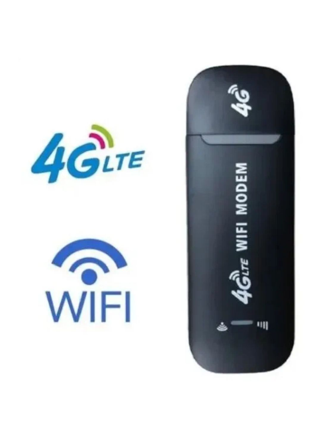 USB модем WiFi 4G LTE вайфай модем для ноутбука роутер 4G WiFi цвет белый/черный
