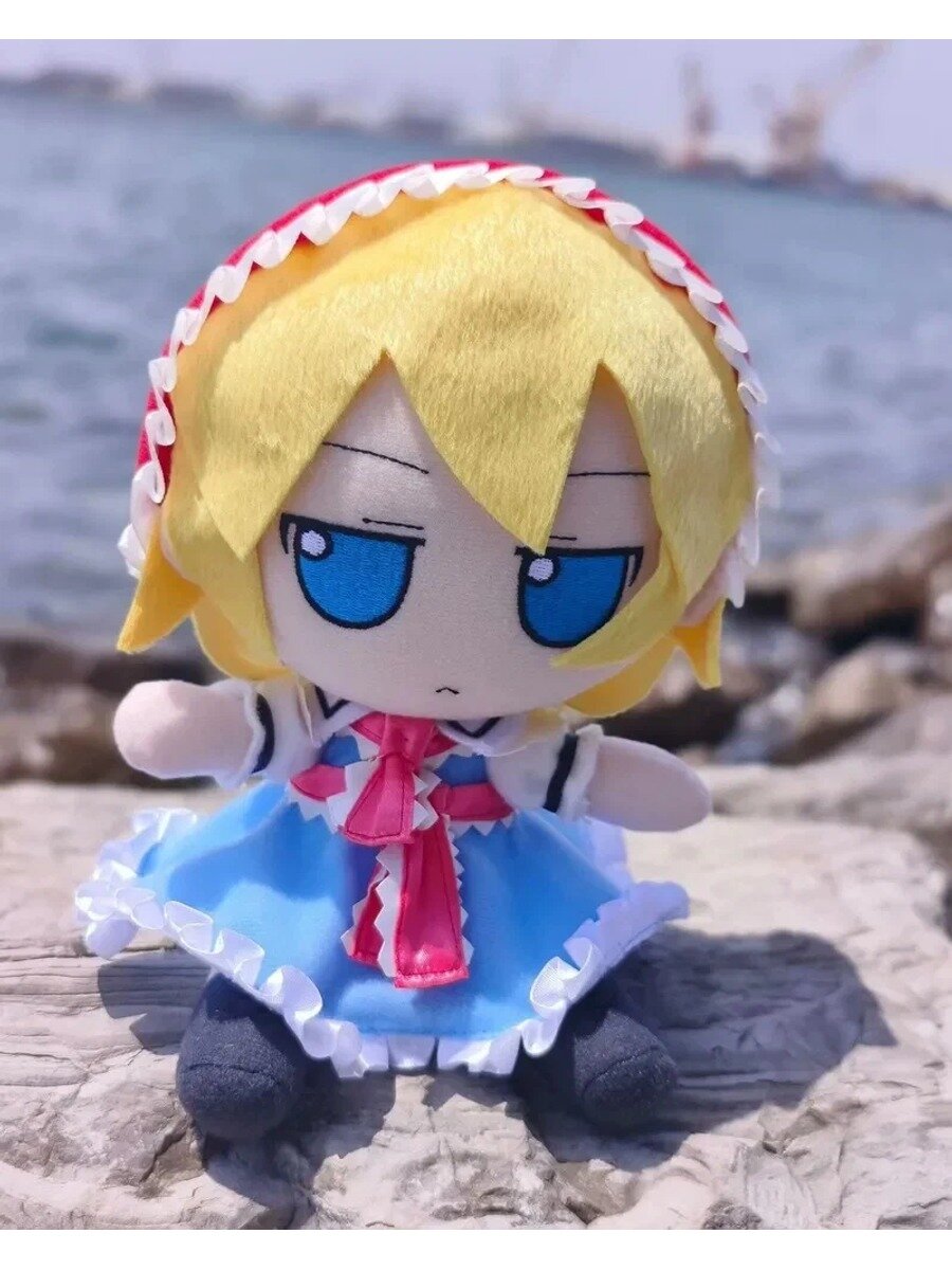 Мягкая кукла Touhou Project fumo/Алиса 20см, Цвет 2026-8, Вид мягкой игрушки Персонажи и герои
