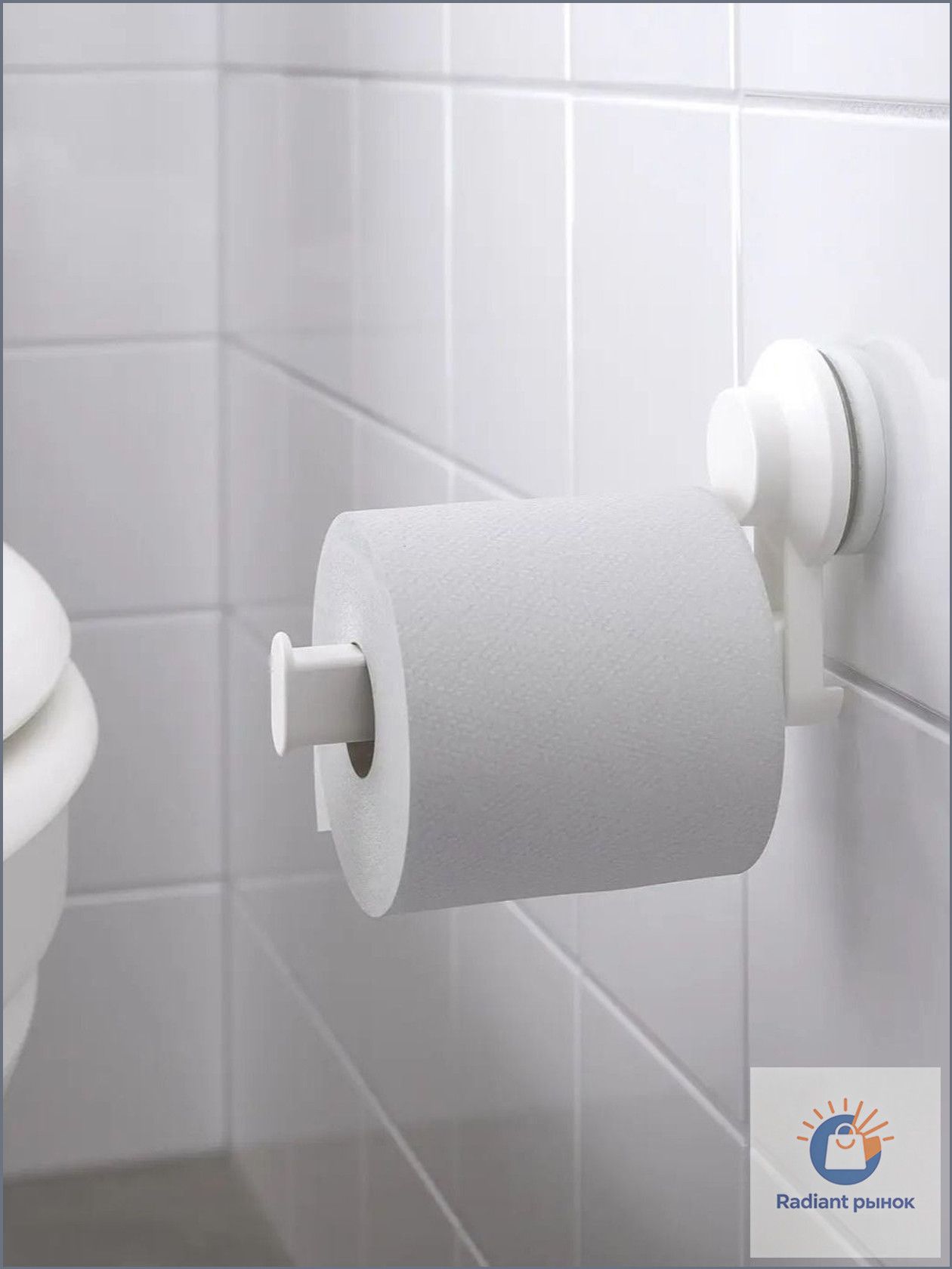 IKEA Держатель для туалетной бумаги "TISKEN", 1 шт-