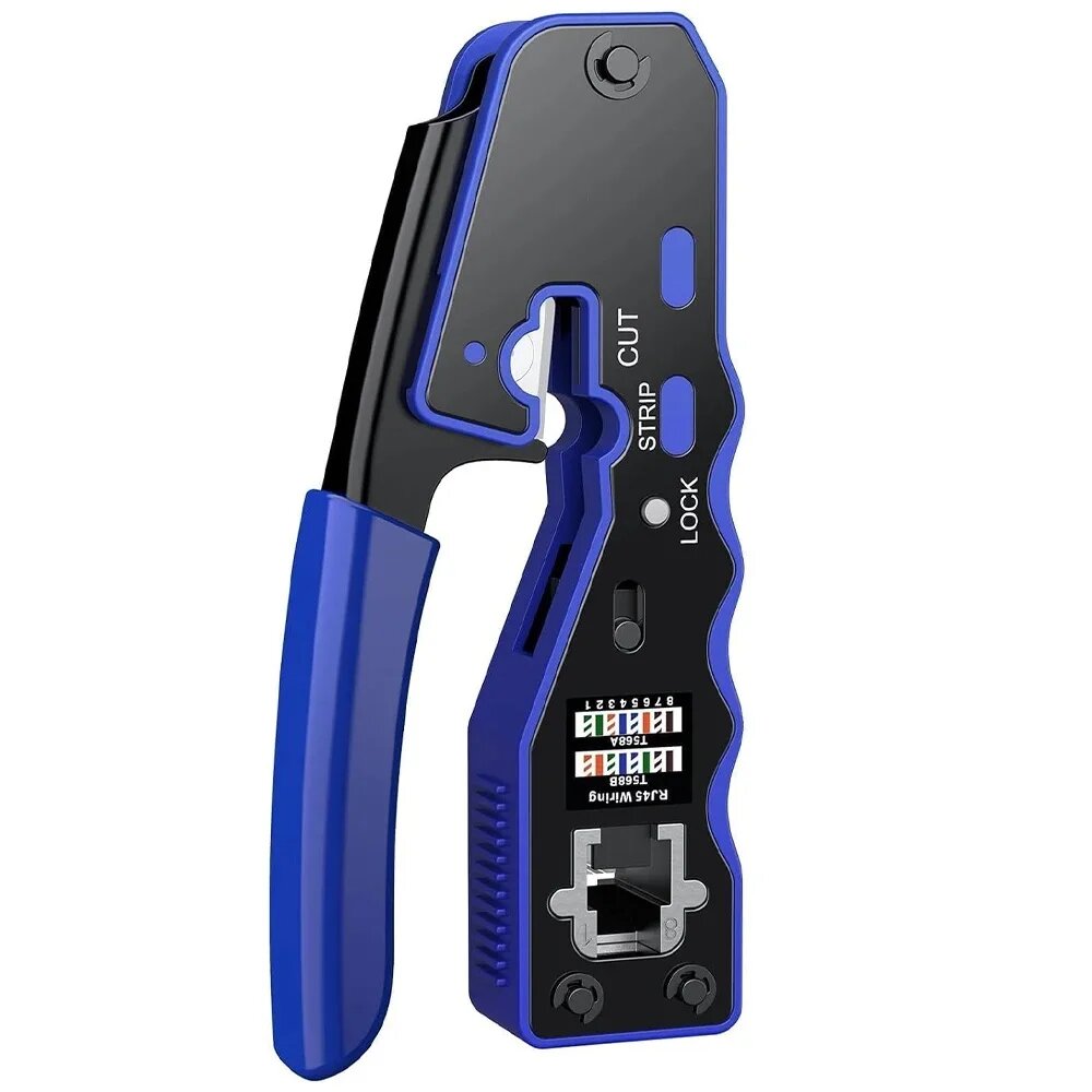 Обжимной инструмент ZOERAX для Ethernet-кабелей GJB-288-T1 RJ45 Crimper Only