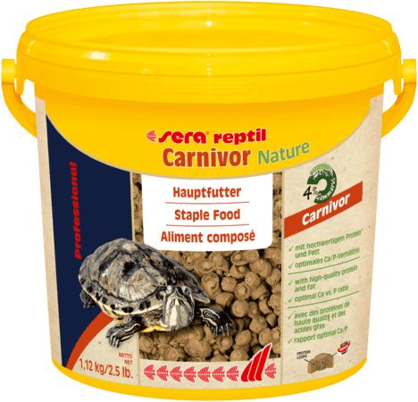 Корм для водных черепах Sera Reptil Professional Carnivor, гранулы, 3,8 л, S1823