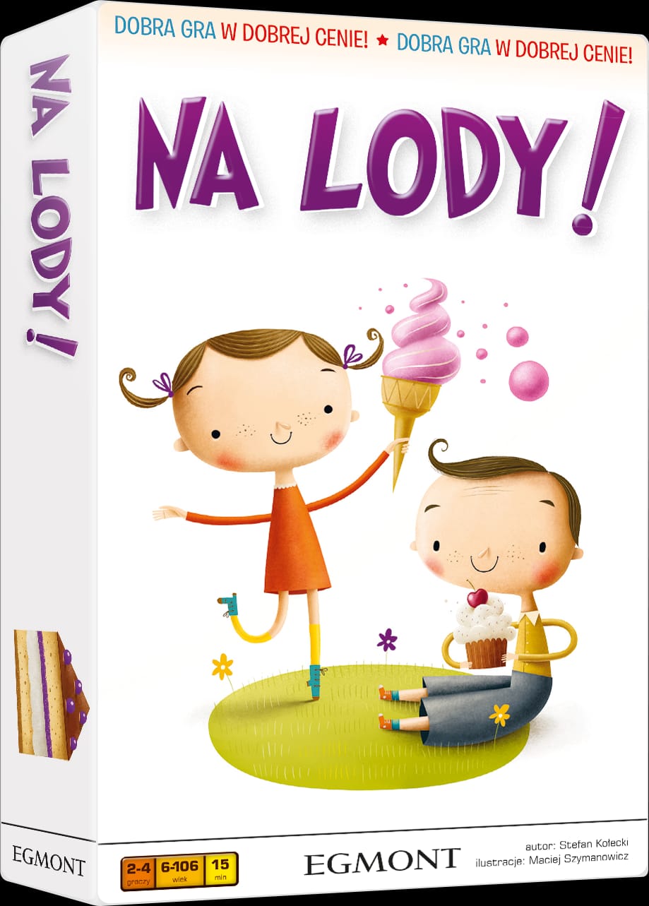 Настольная игра Egmont Na Lody, для детей