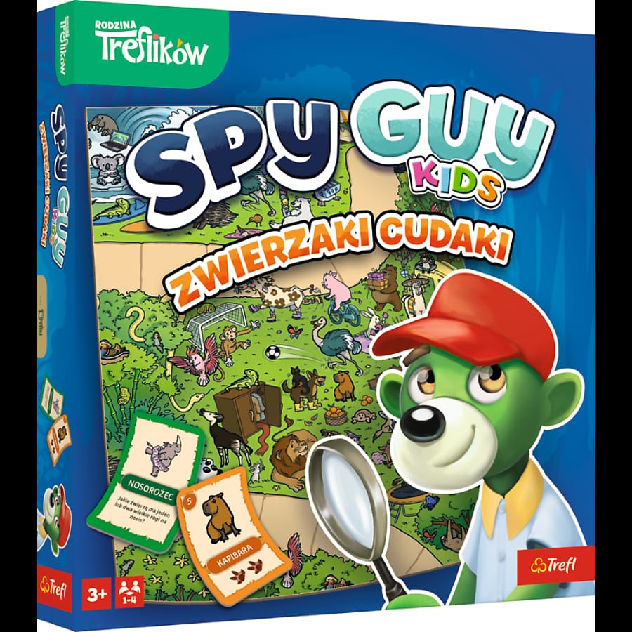 Настольная игра Trefl Spy Guy Kids "Зверята-чудаки"
