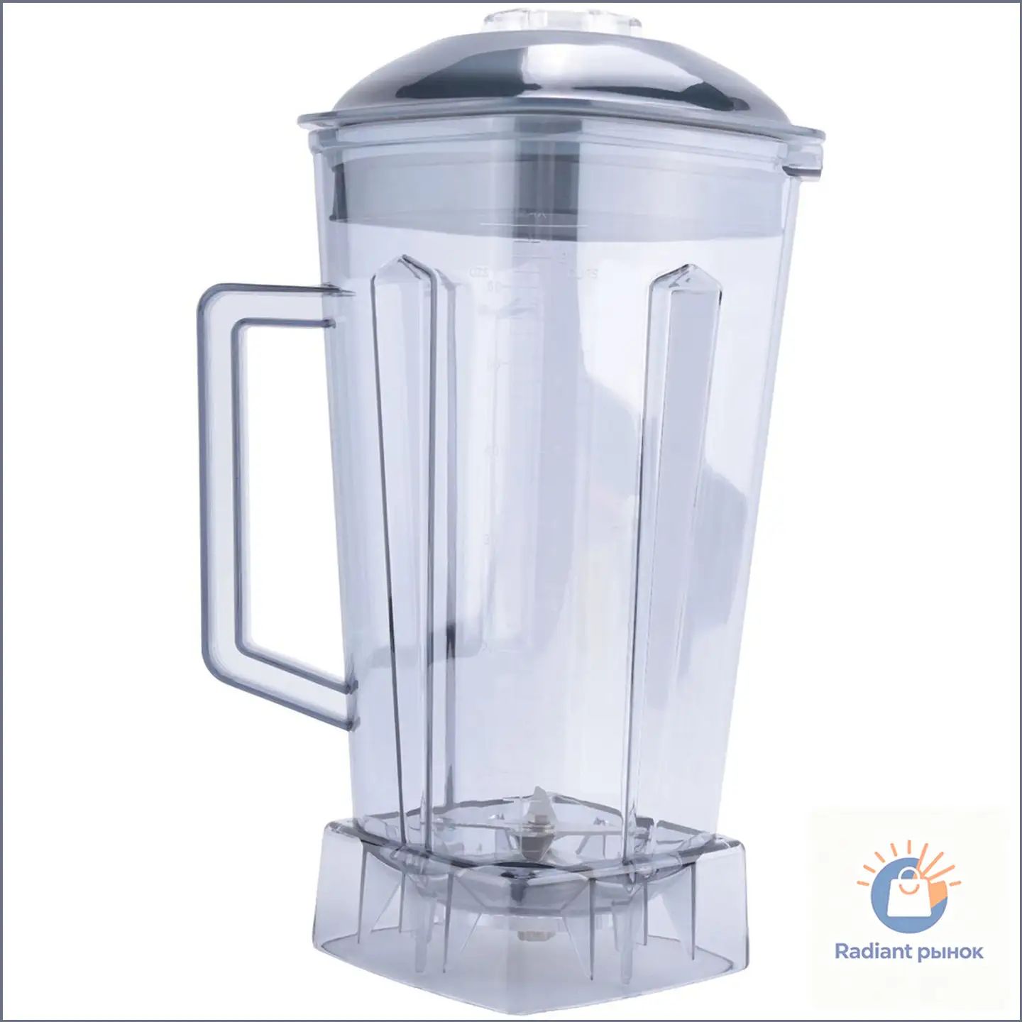 Прозрачный запасной резервуар для блендера, серебристый, 2 л, качественный