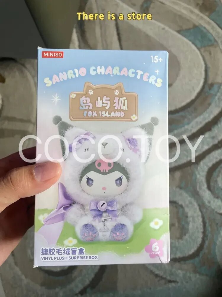 Лабубу Стич Labubu sanrio Игрушка сюрприз Blind Box Miniso SanrioОригинал Fox Island