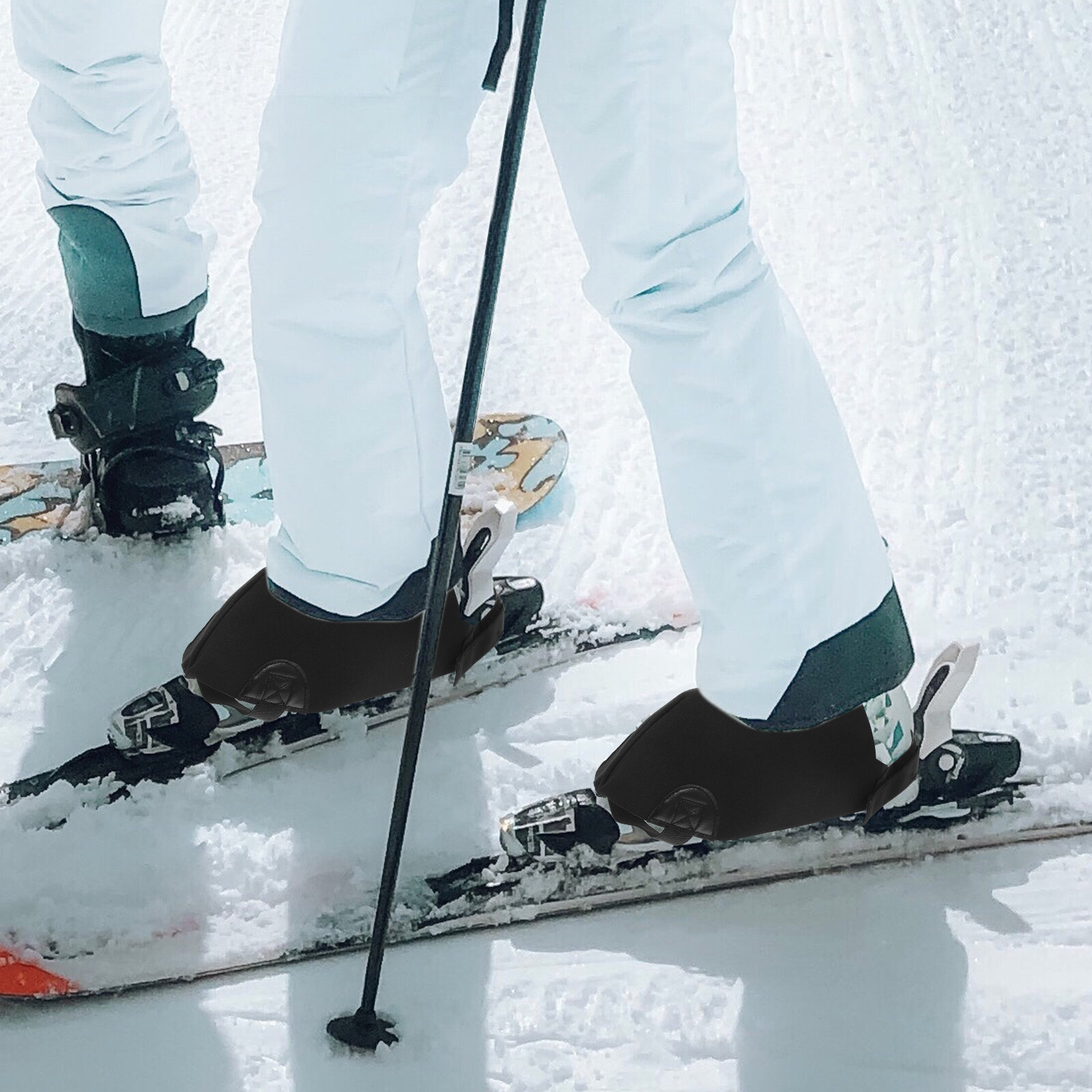 1 Pair Накладки На Обувь От Снега Защитные Накладки Для Туризма Чехлы Для Ботинок 20X10X2CM