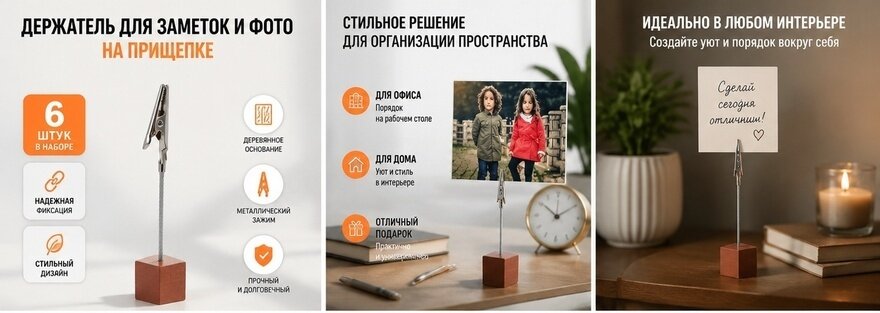 6 Штук Креативные Закладки Для Бумаги Алигаторские Скобы Серебристый 10.3X2.2X2.2CM