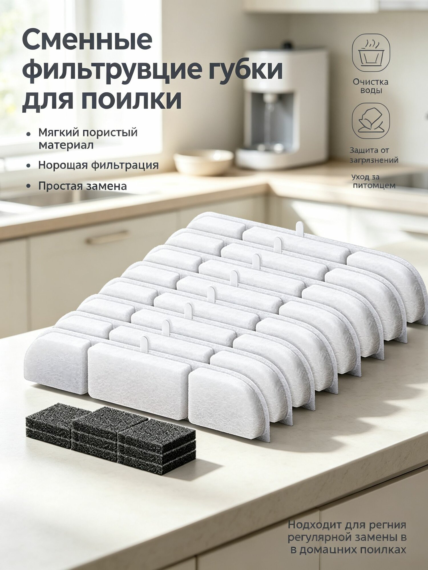 Фильтр для поилки, Артикул: 5605011366, Material_0: Натуральный камень